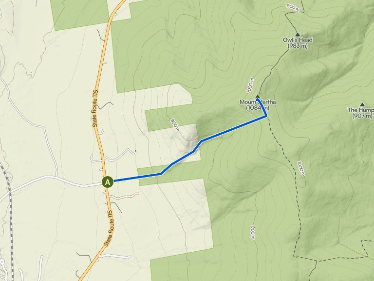 Mount Martha via Cherry Mountain Trail — White Mountain National Forest ...